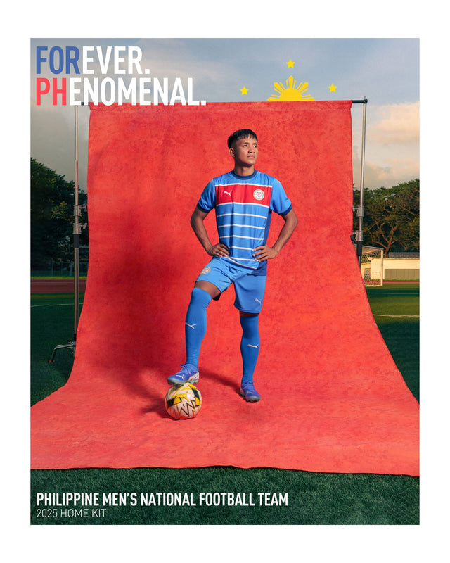 PUMA PFF Home Jersey Ignite Blue-White – BOOTCAMP Football Shop